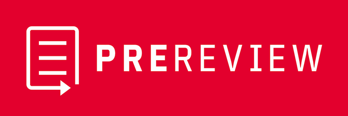 PREreview platform news, 26 September 2025