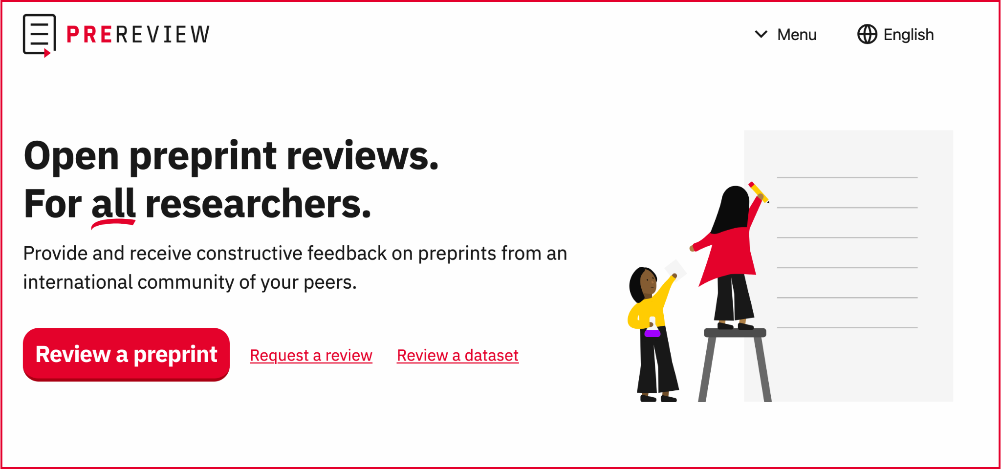 Now you can review datasets on PREreview.org