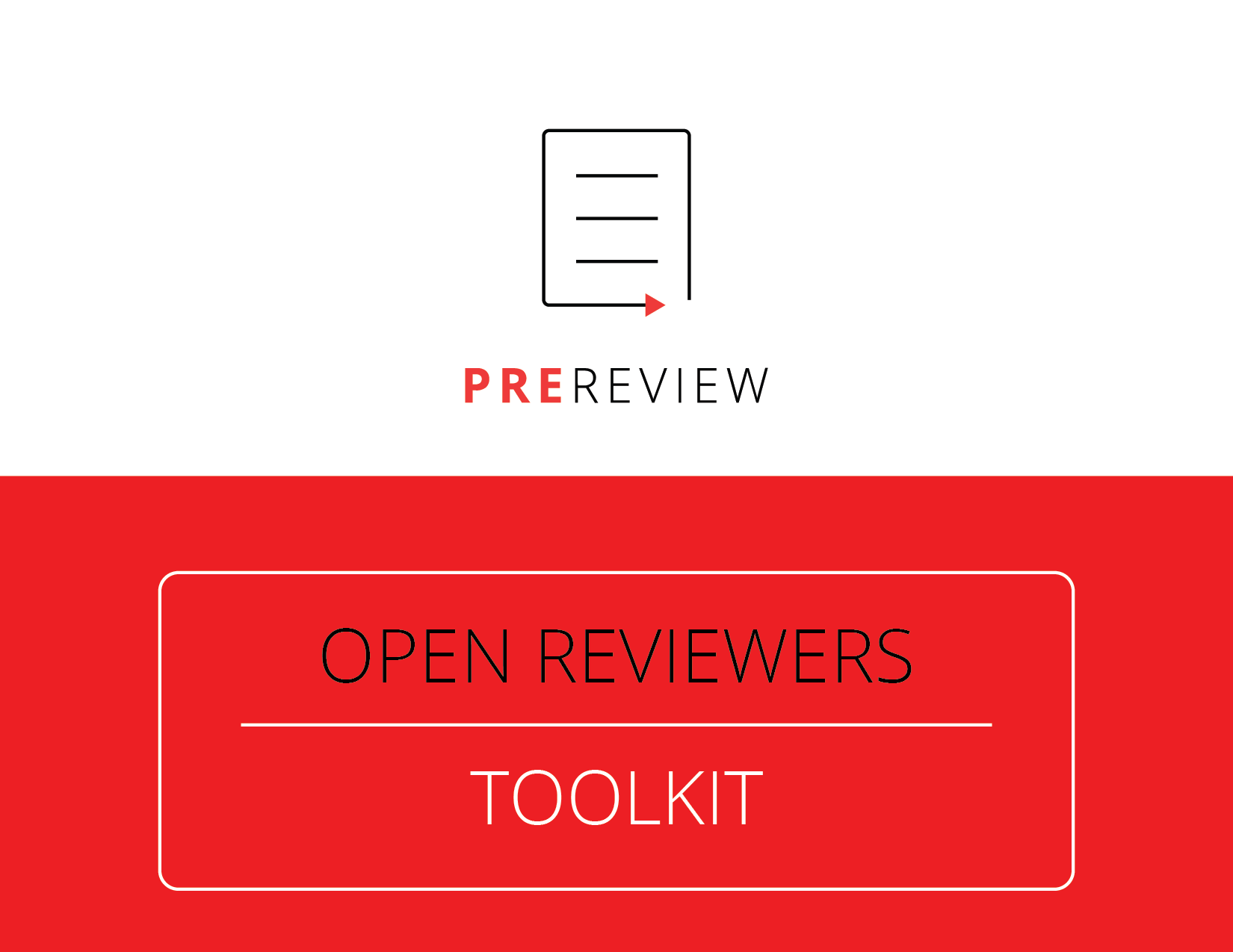 The Open Reviewers Toolkit is now openly available